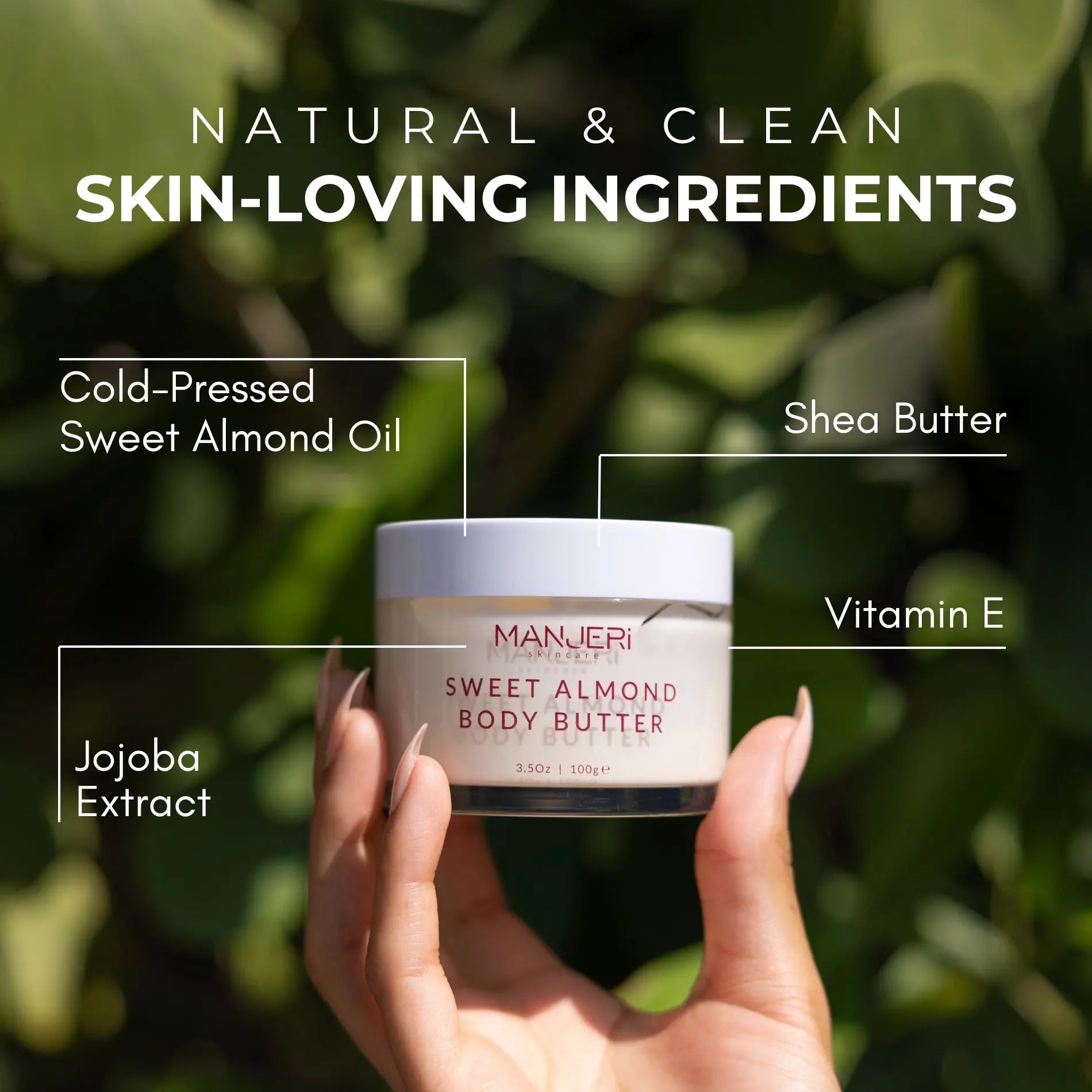 Sweet Almond Body Butter – Nourishing Skin Care Butter